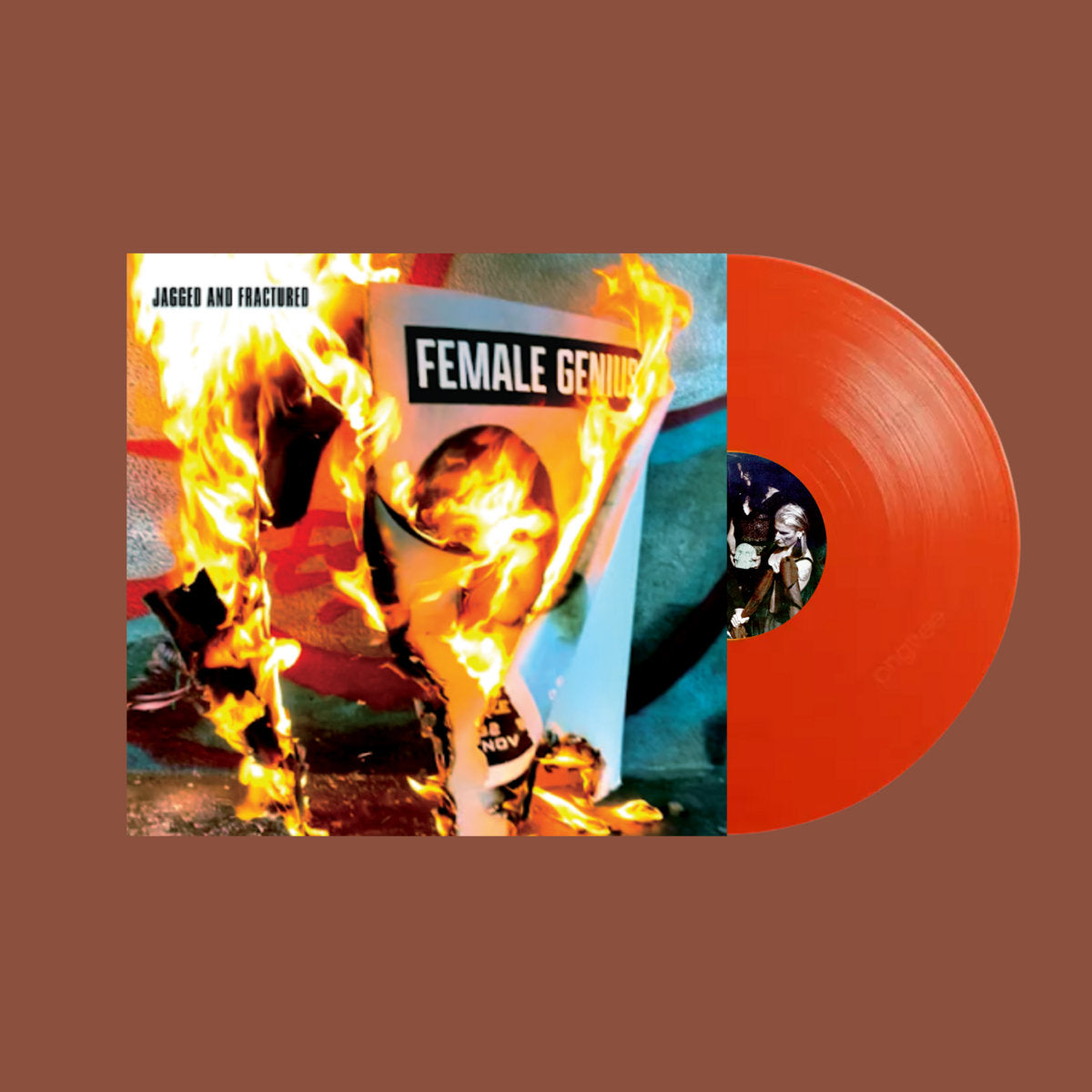 Female Genius - Jagged And Fractured (Orange) – Le Noise