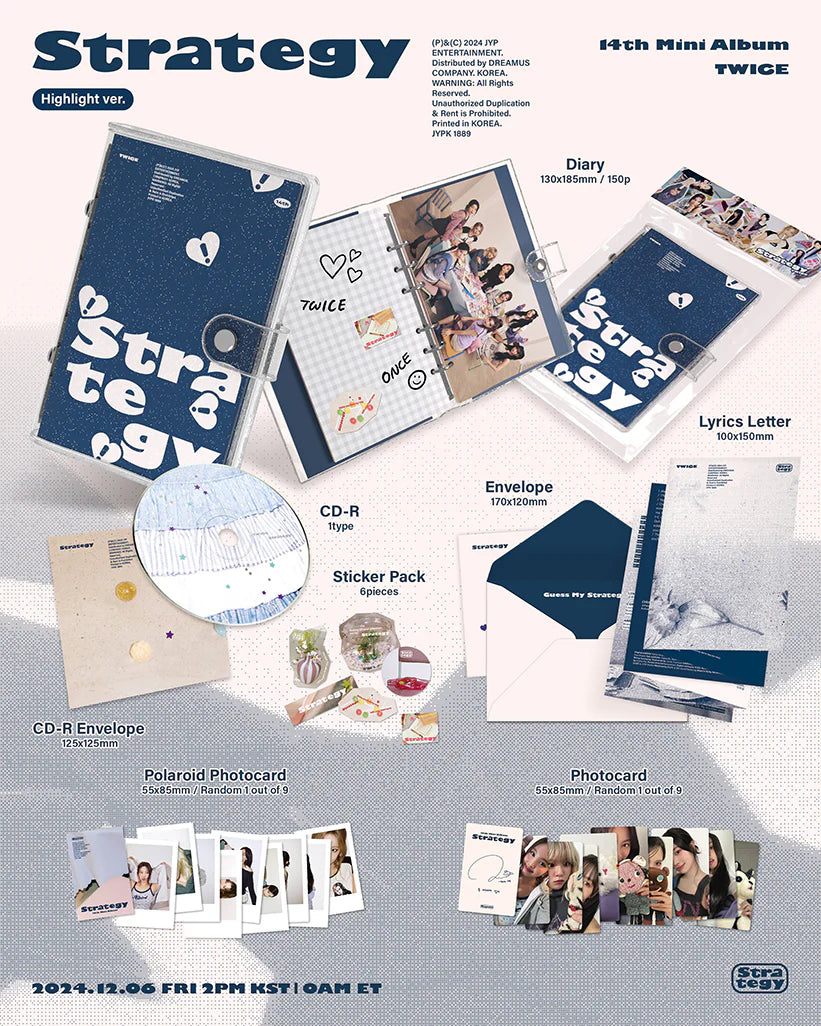 Twice - Strategy: Step 4 Highlight Version (CD) – Le Noise