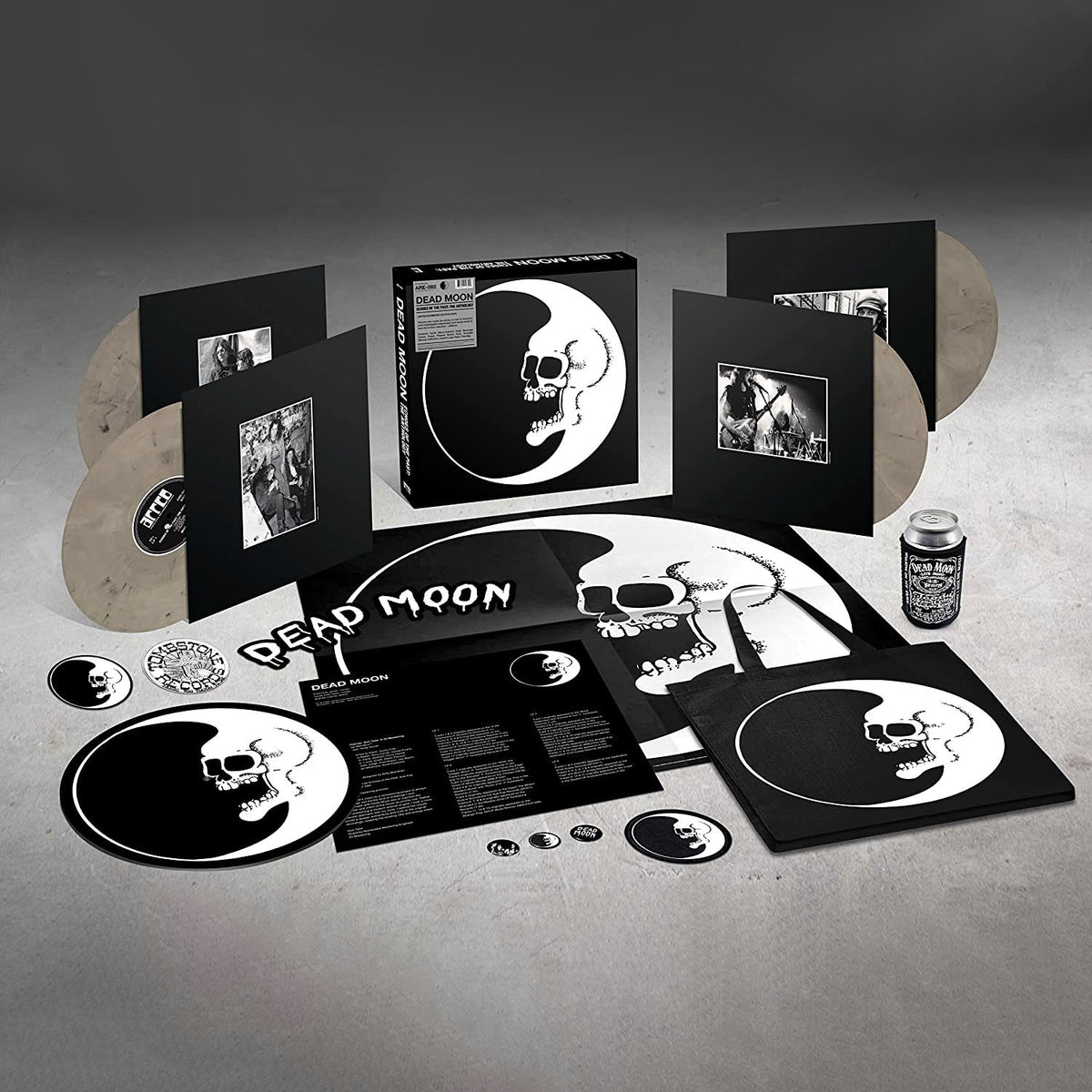 Dead Moon - Echoes Of The Past: The Anthology (4LP)(Coloured) – Le Noise